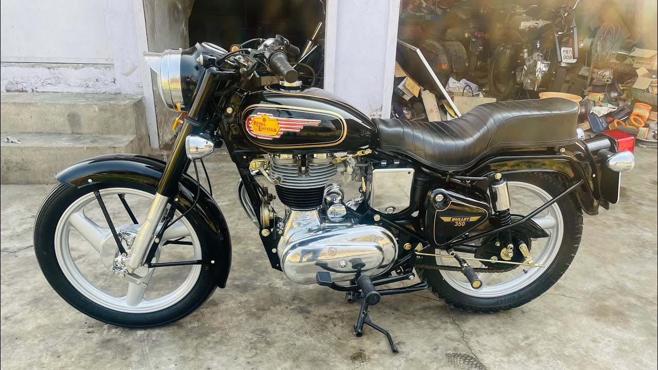 Old Bullet | 2009 Model Standard | Full Restoration | Pawan Bullet ...