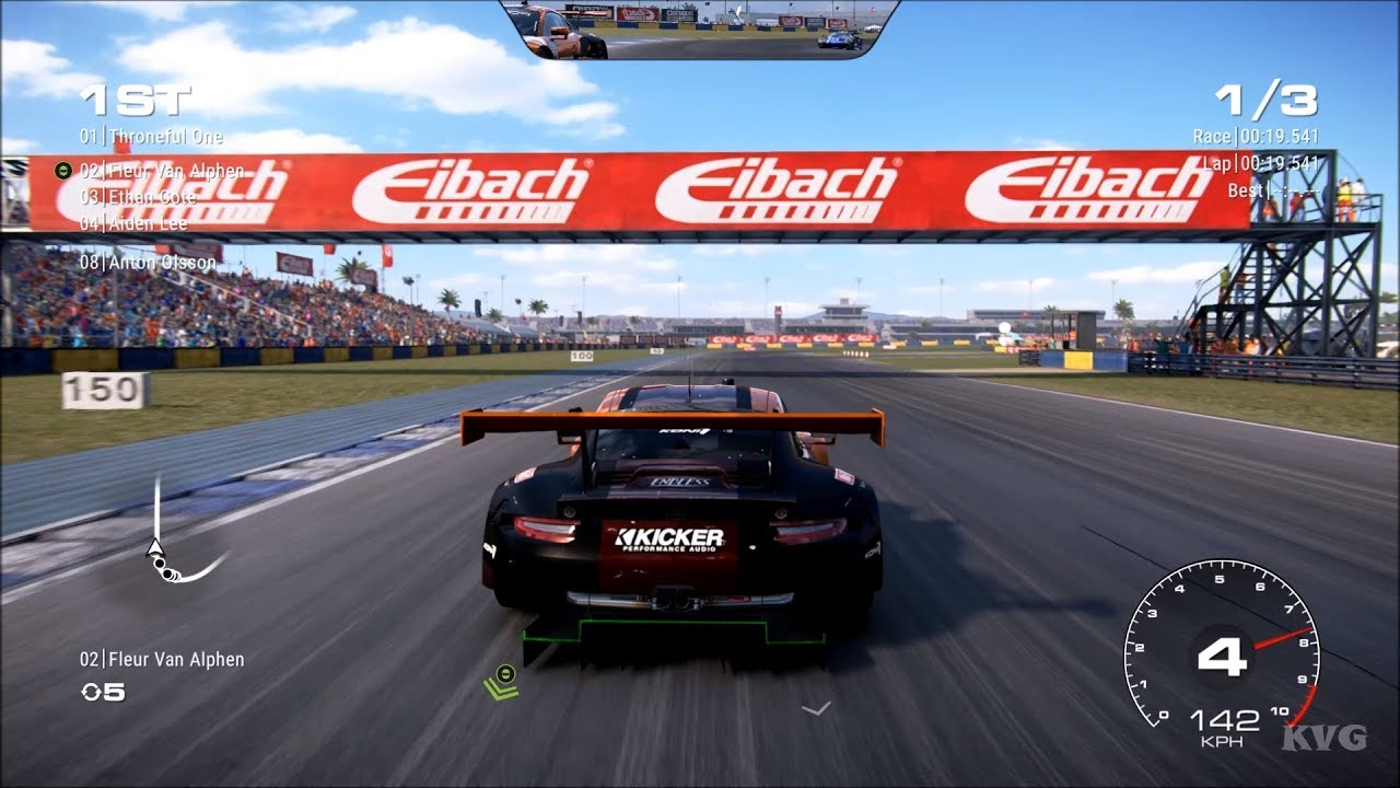 GRID (2019) - Crescent Valley (National Circuit) - Gameplay (PC HD ...