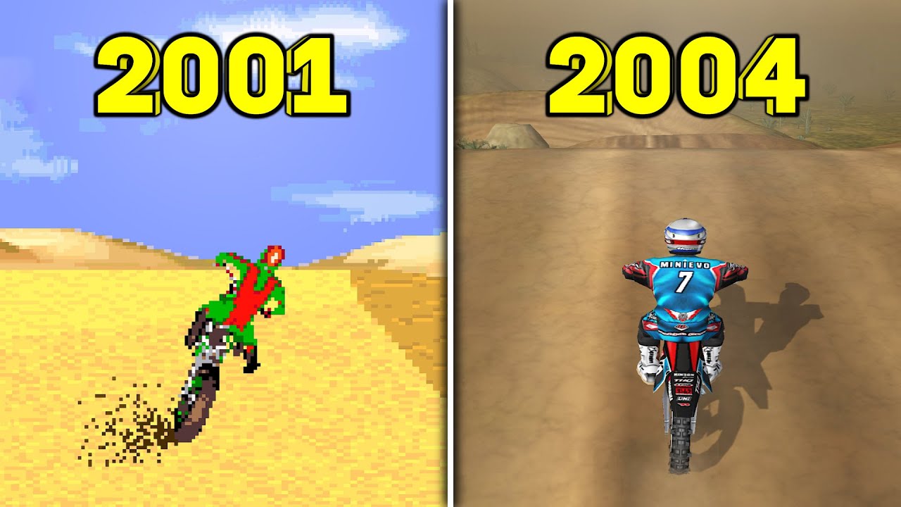 Evolution Of MX Trilogy Games [2001-2004] - YouTube