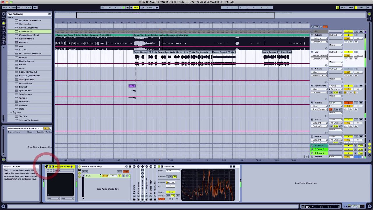 TUTORIAL - Vocal Processing in Izotope Nectar with Ableton Live - YouTube