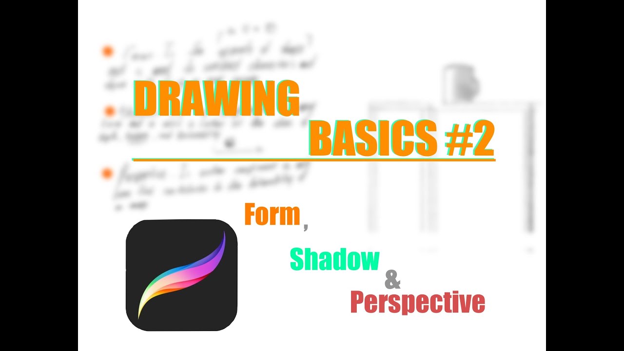 Drawing Basics : Form, shadow & perspective (Procreate) - YouTube