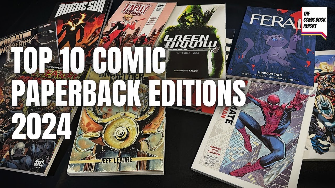 Top 10 Comic Paperback Editions 2024 | TPB | #top10 #comics #tpb # ...