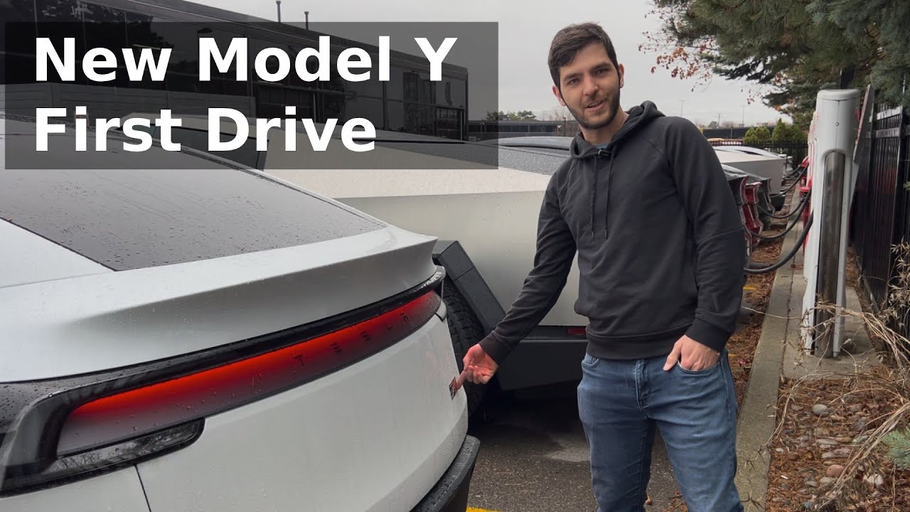 Model Y Owner Drives NEW MODEL Y, Worth the Upgrade? - YouTube