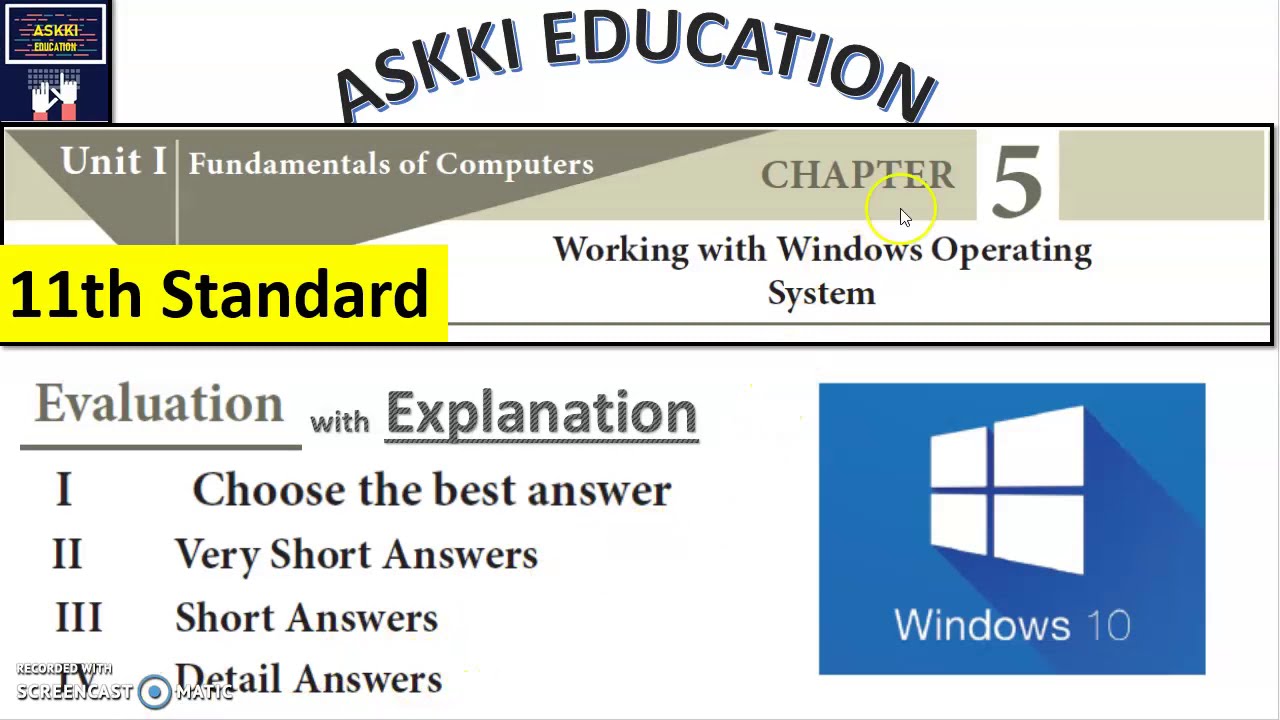 💥 New 11th Computer Science, Technology & Applications Chapter 5 : Book ...