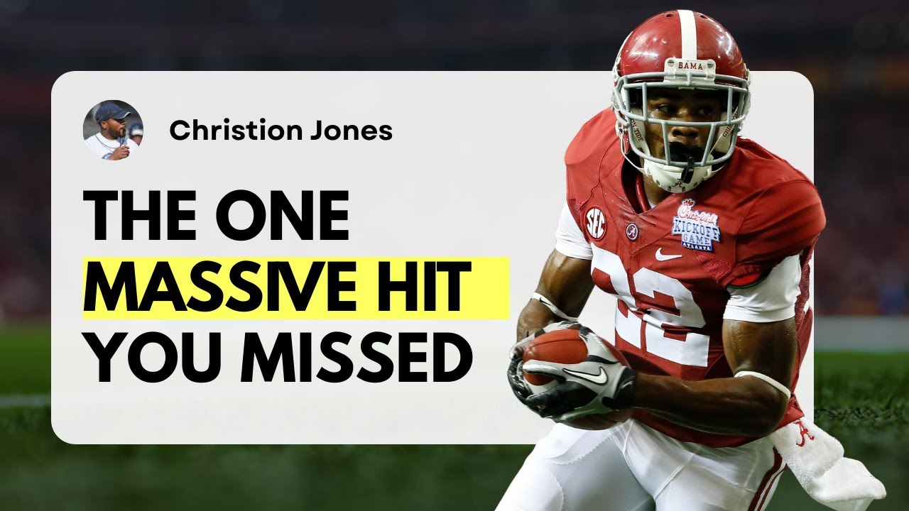 Christion Jones on the Massive Hit vs Mississippi State That Got ...