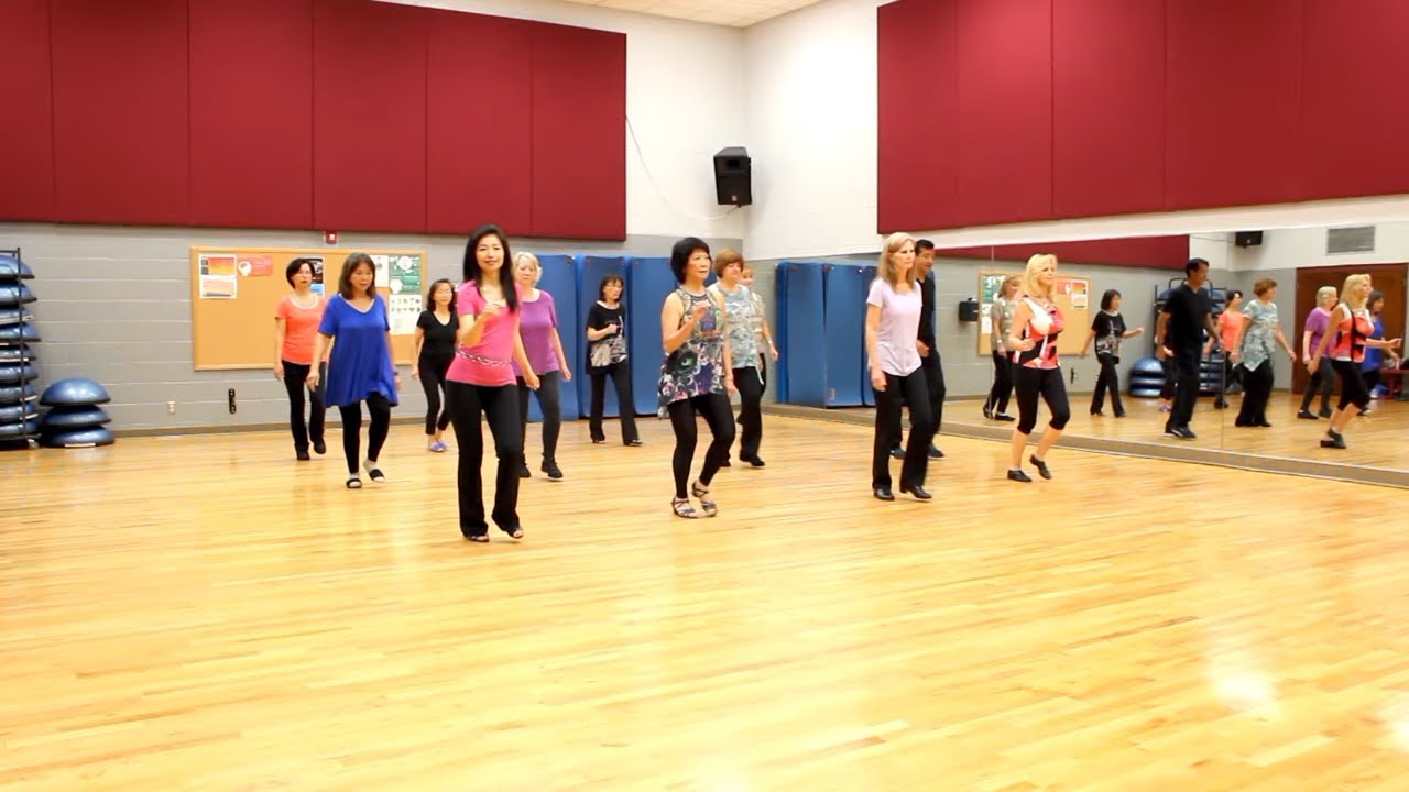 Runaway Cha - Line Dance (Dance & Teach in English & 中文) - YouTube