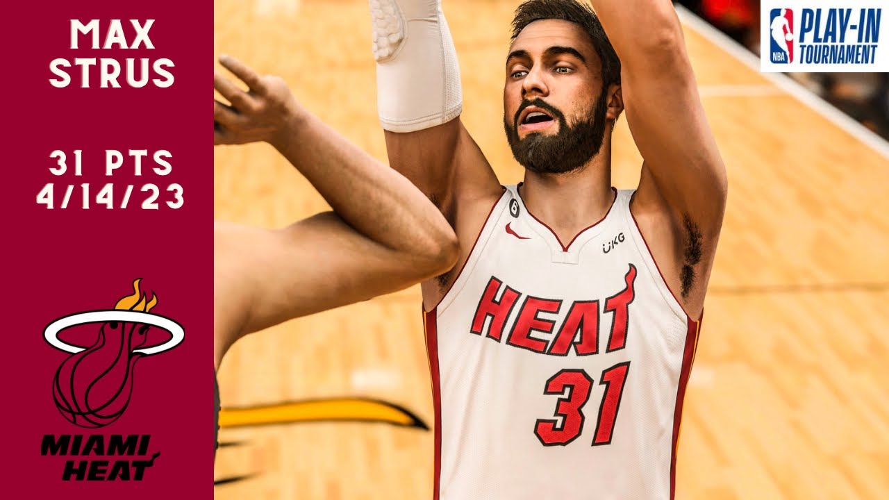 Recreating Max Strus’ 31 Points vs. the Bulls Play-In Tournament NBA ...