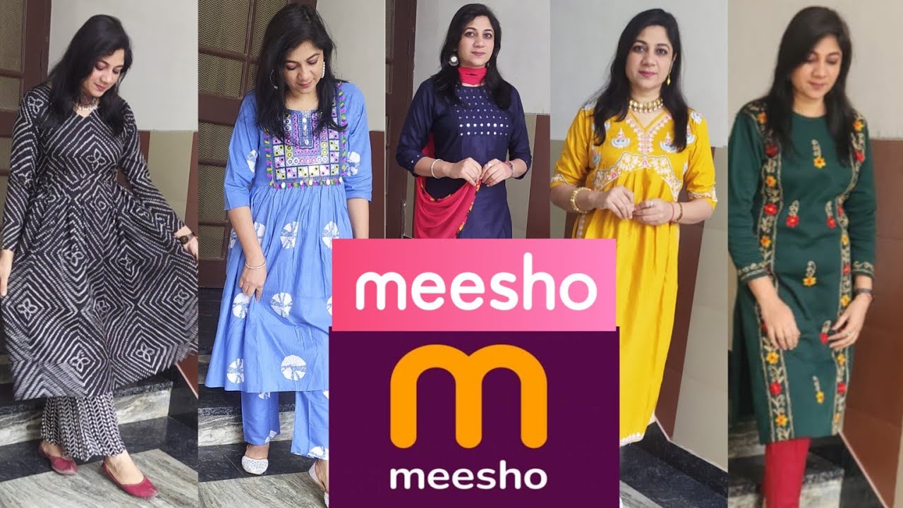 *Meesho*🤩 New arrivals 🤩 kurta sets under -₹670/Links are in ...