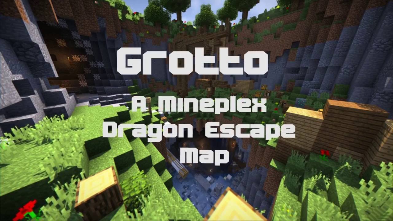 Grotto - Mineplex Dragon Escape Map - YouTube