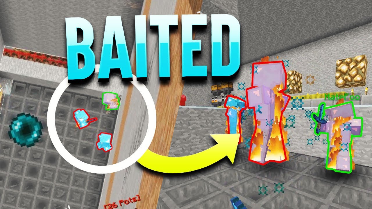 WE BAITED THEM INTO THEIR FALL TRAP... *RAIDABLE* | Minecraft HCF - YouTube