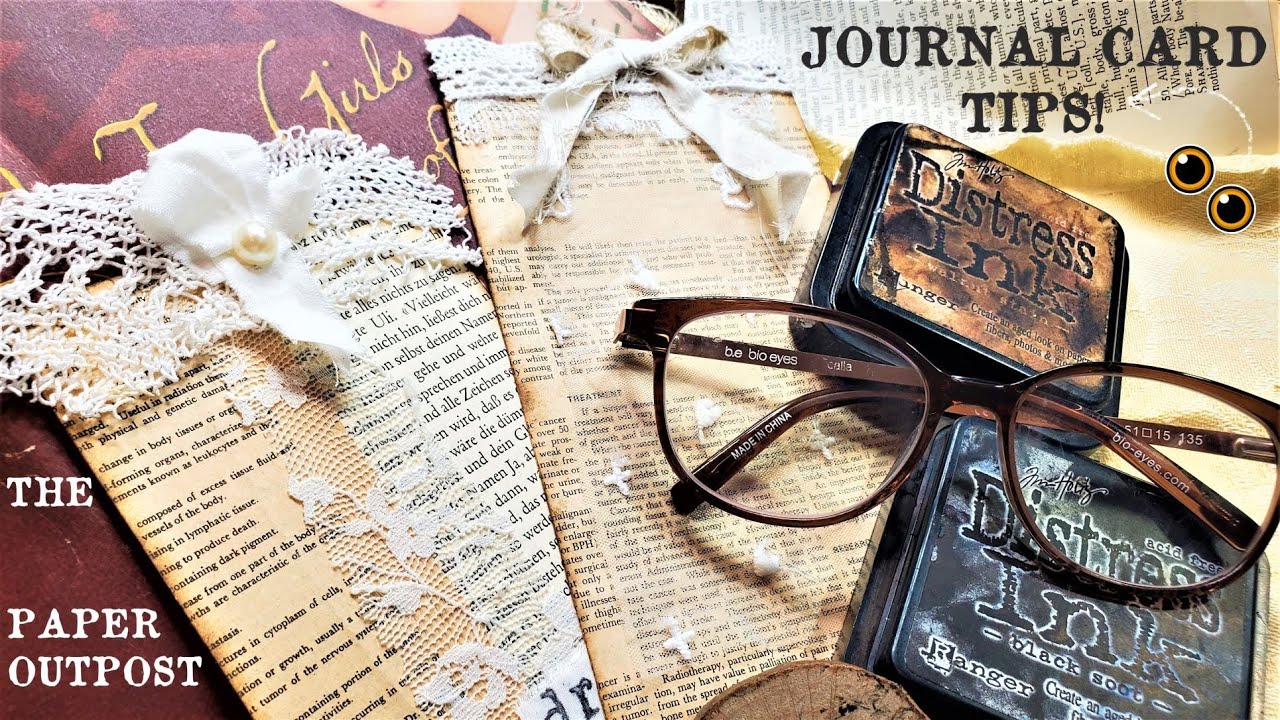 JUNK JOURNAL CARD TIPS & TRICKS! Let's Create Stellar Journal Cards ...