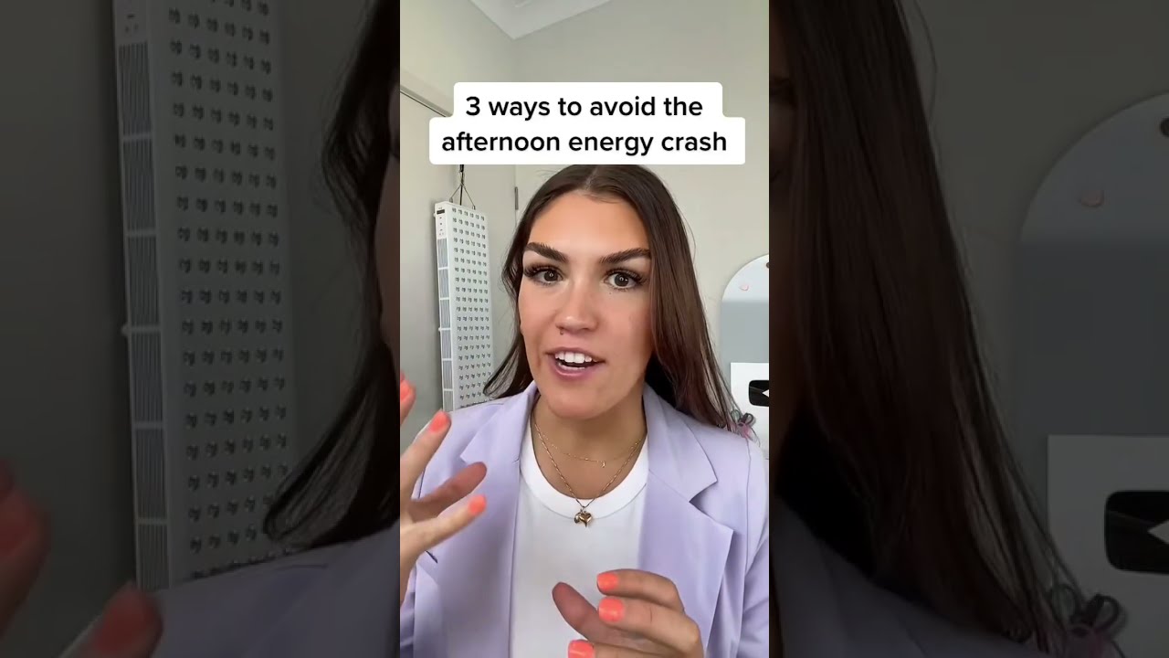 Do THIS to avoid the afternoon energy crash 🫠 #shorts - YouTube