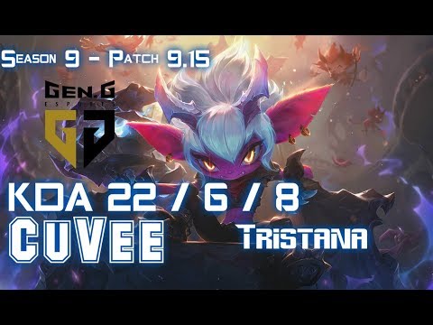 Gen CuVee TRISTANA vs RIVEN Top - Patch 9.15 KR Ranked - YouTube