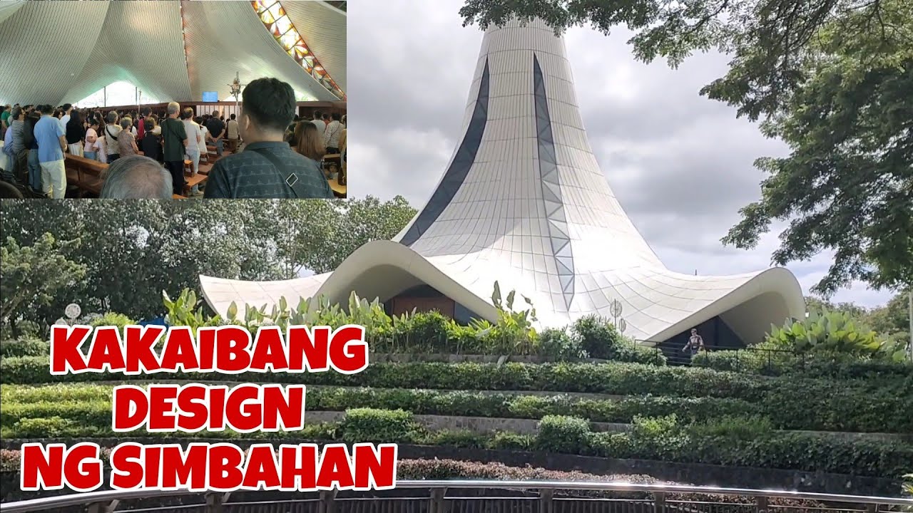 Kakaibang design ng simbahan | Our Lady of Lourdes #wilmerstvofficial ...