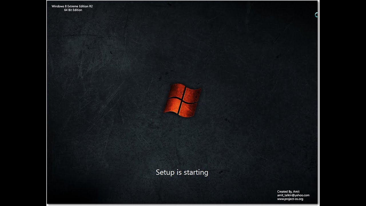 Windows 8 Extreme Edition R2 64bit www.project - os.org - YouTube