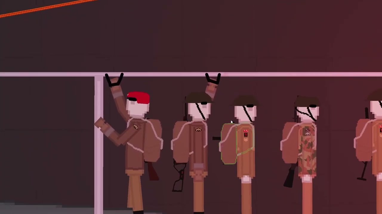 World War II (British Commandos) in People Playground (part 1) - YouTube