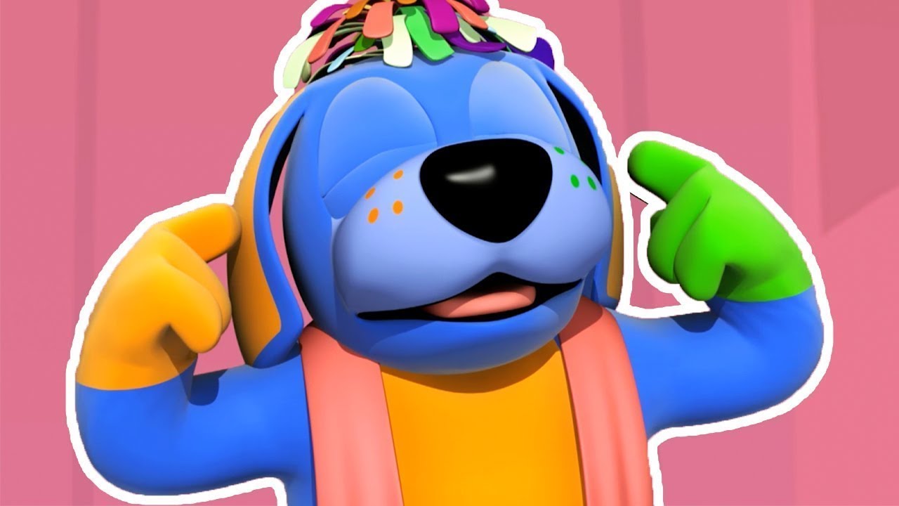 Raggs TV AU 👴👣 Head, Shoulders, Knees and Toes 👣👴 Nursery Rhymes and ...