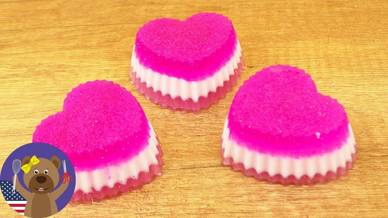 3-Color Unicorn Soap | Glitter Glibbi Pink Soap | Easy Homemade Soaps ...