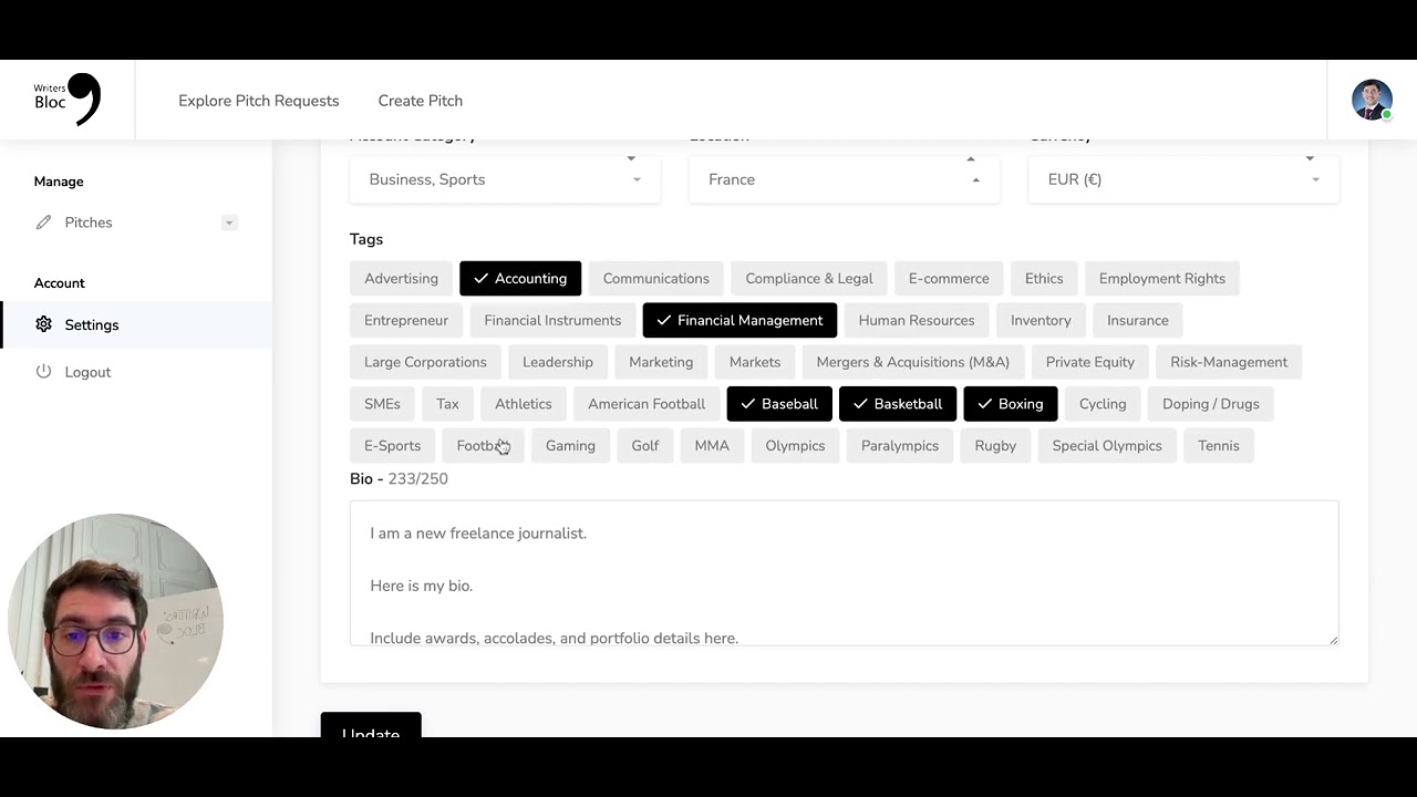 Account Setup and Profile Customisation - YouTube
