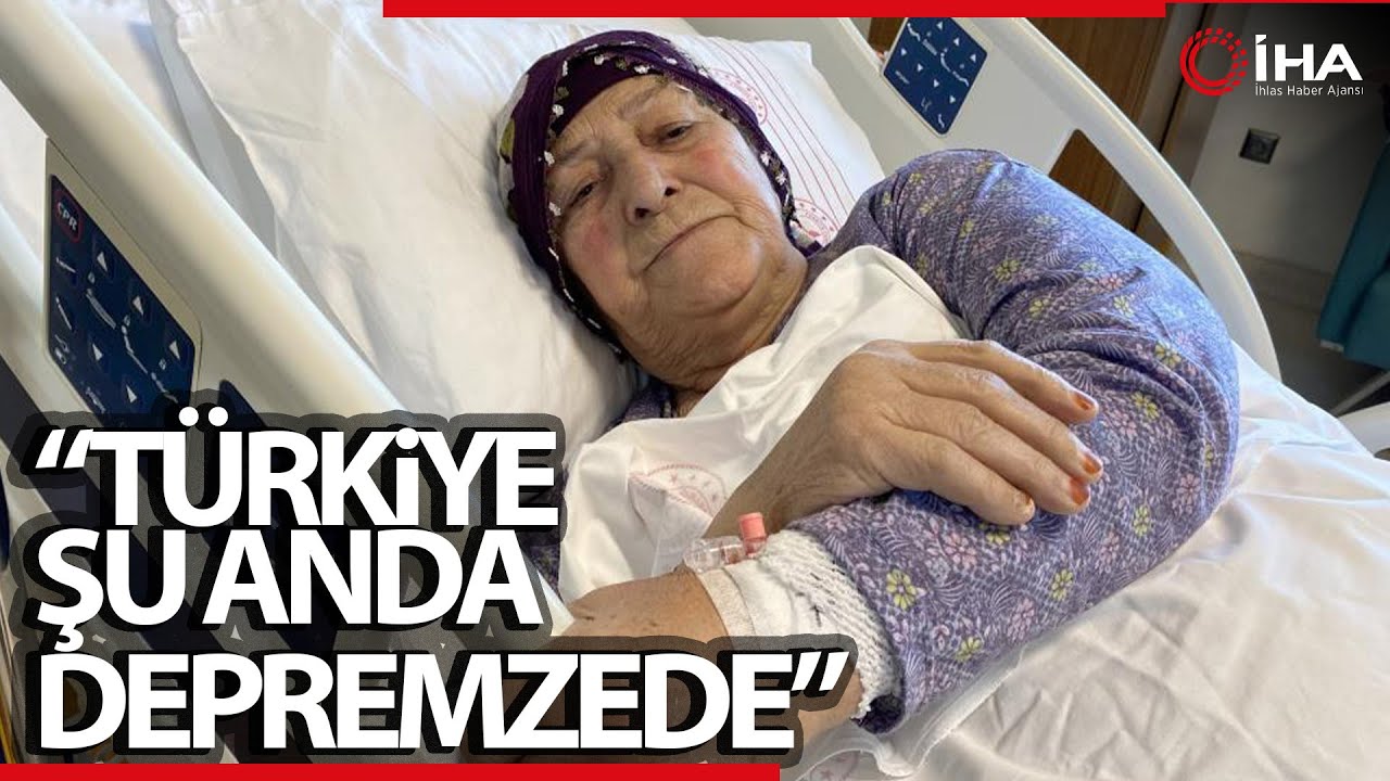 Medine Teyze Depremden 20 Yıl Önce Vefat Eden Eşinden Yadigar Tespihle ...