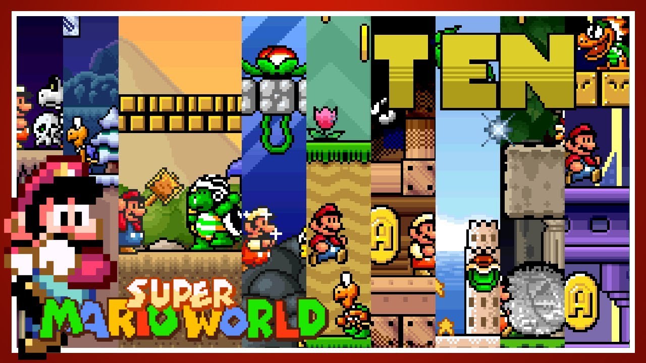 Ten • Super Mario World ROM Hack - YouTube