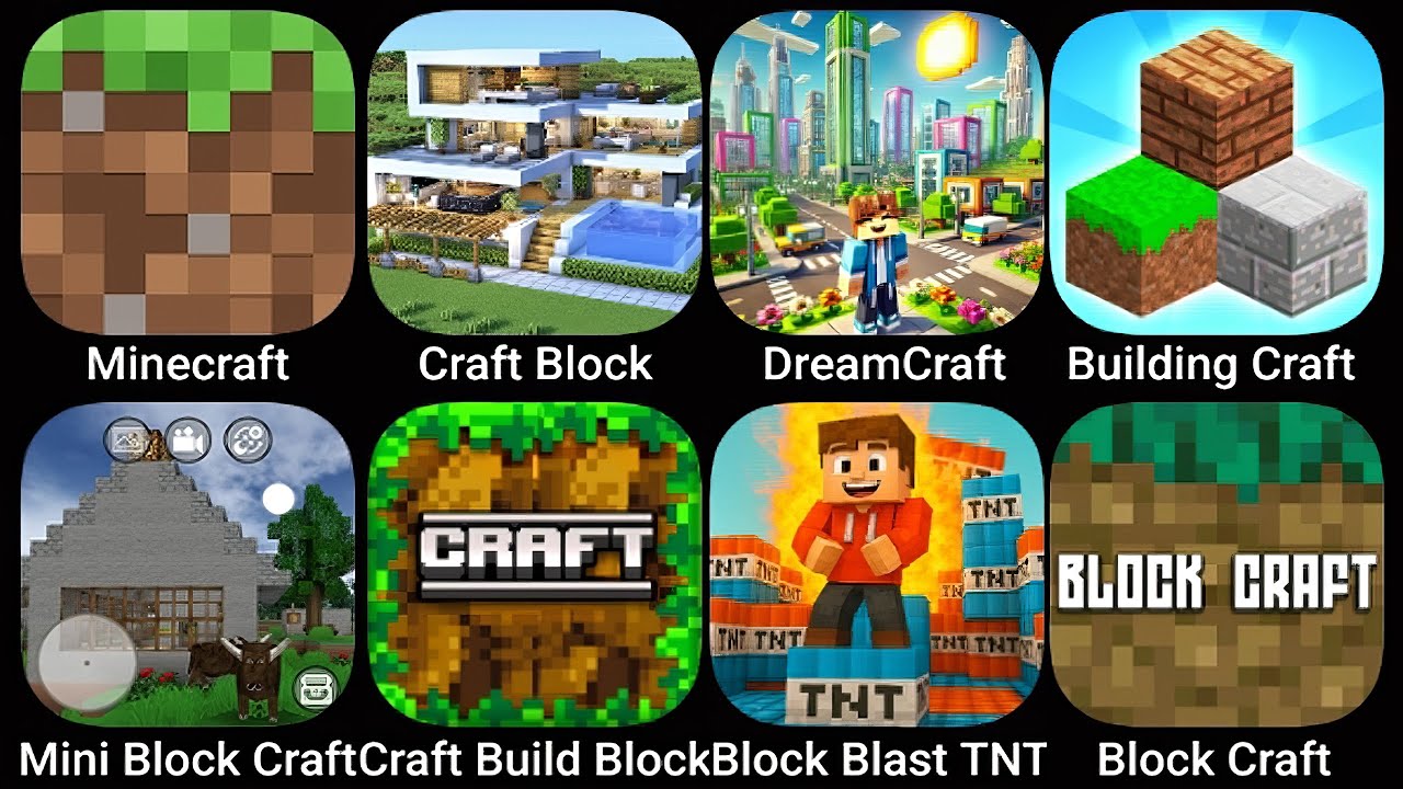 Minecraft,Craft Block,DreamCraft,Building Craft,Mini Block Craft,Craft ...