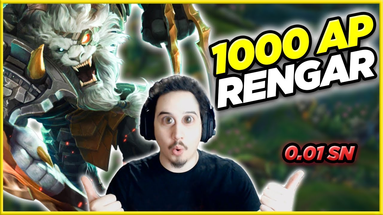 1000 AP RENGAR 0.01 SANİYEDE TEK ATIYOR | Valiant - Rengar - YouTube