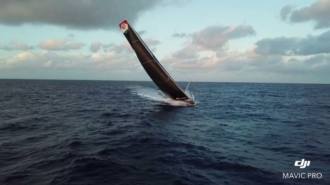 AAR Arrival Of IMOCA 60 Malizia Skippered By Boris Herrmann - YouTube