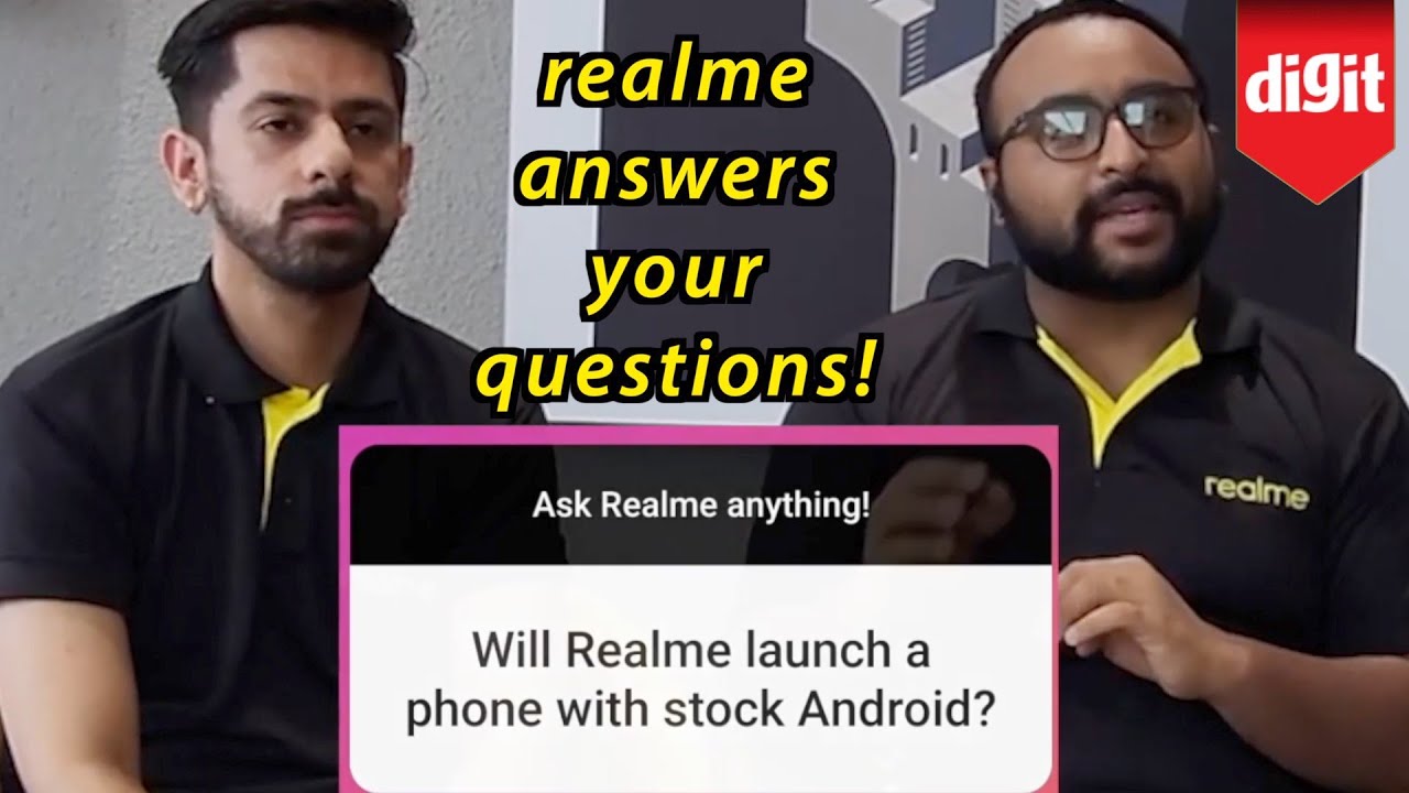 REALME answers YOUR QUESTIONS | realme Flagship Store Tour - YouTube