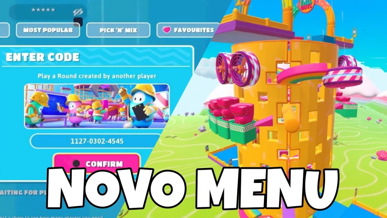 Fall Guys Novidades no Menu e Trailer do Modo Criativo - YouTube