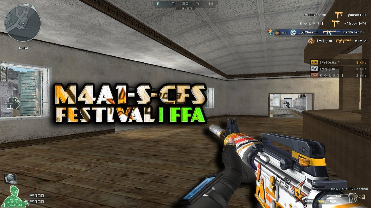 CrossFire West | M4A1-S-CFS Festival | Free For All - YouTube