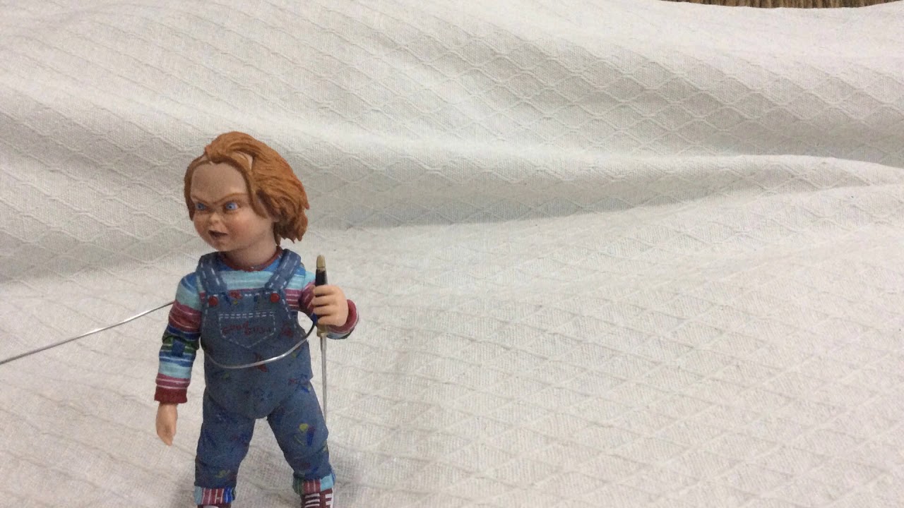 FORTNITE y CHUCKY pelea Stop Motion - YouTube