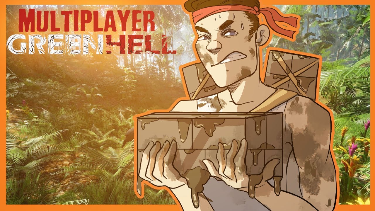 GREEN HELL SURVIVAL EP 8 - Mud Base Building & Shenanigans! - YouTube