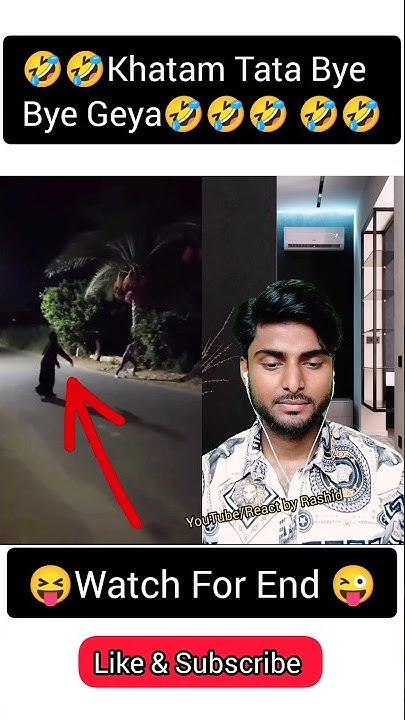 Khatam Tata Bye Bye Geya🙊🤭😁🤣#short #shortsvideo #ytshorts #viral #reaction - YouTube