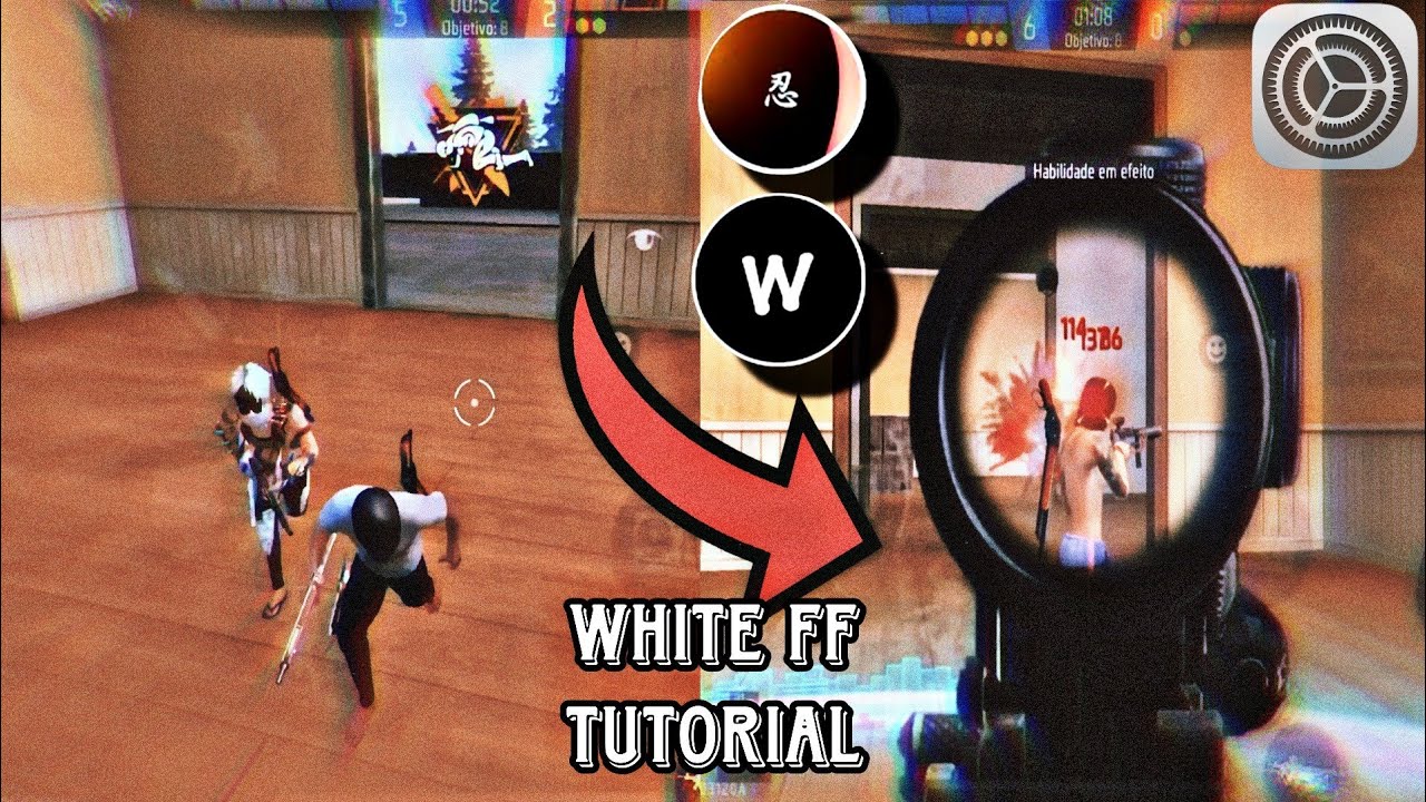 White ff 2x Automatic Tutorial ️👽 Explained in English/Hindi ️ xStorm ...