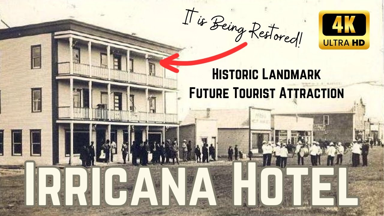 Historic Old West Cowboy Hotel Getting A New Life! | Irricana Hotel ...