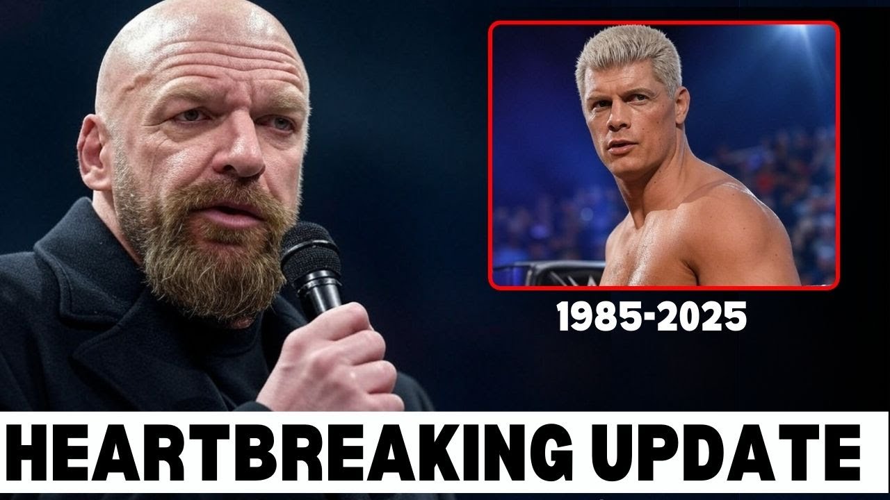 Cody Rhodes Heartbreaking Update Leaves WWE Fans in Shock 😢 - YouTube