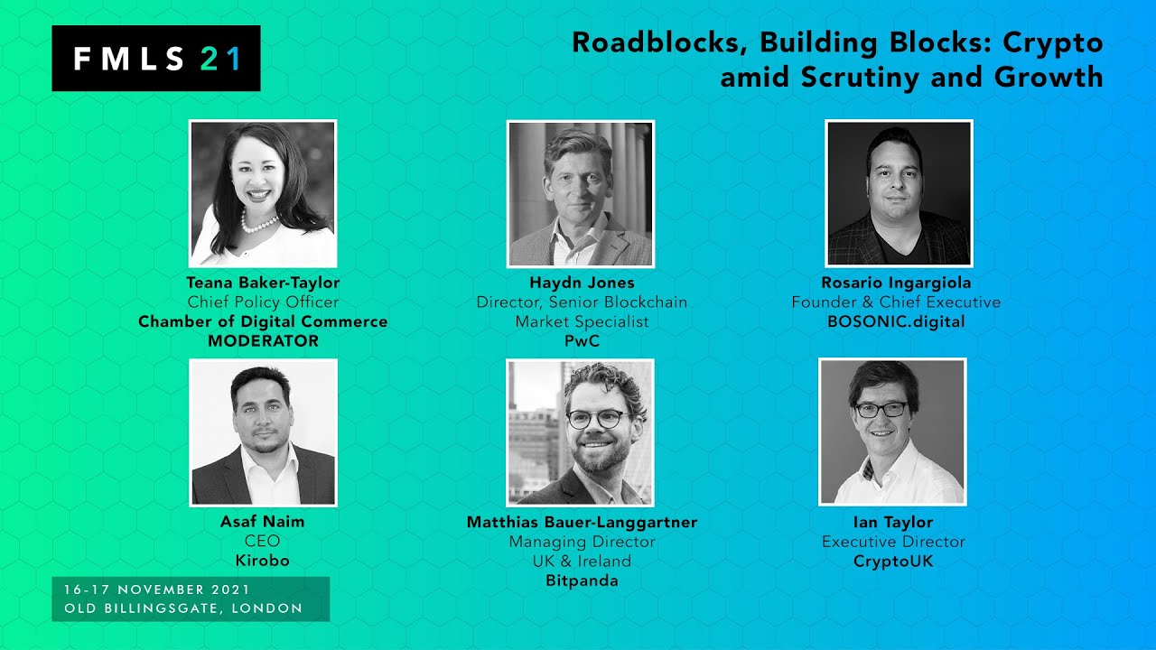 Roadblocks, Building Blocks: Crypto amid Scrutiny and Growth - FMLS21 ...