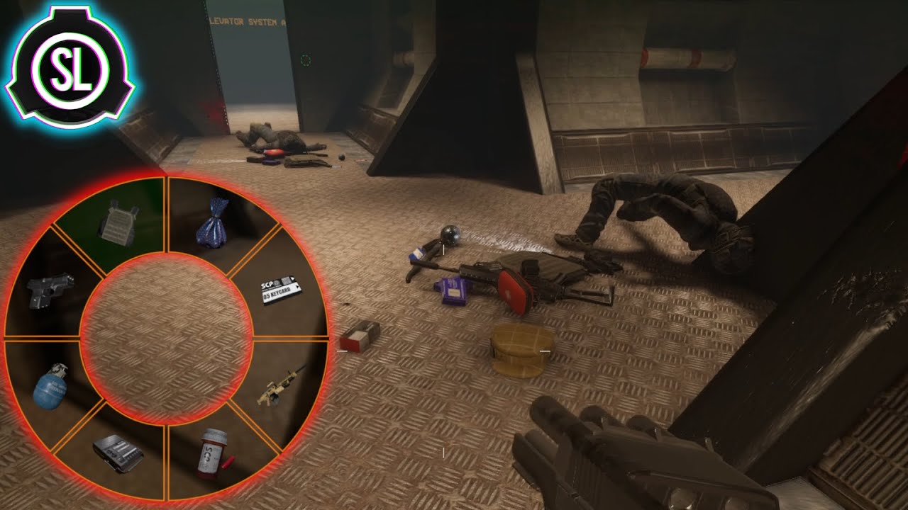 SCP:SL When you can't carry all the LOOT - YouTube