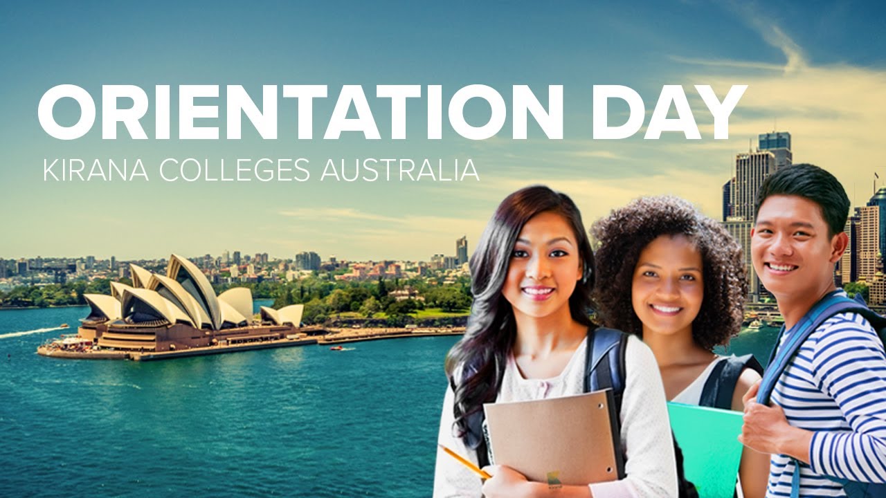 Orientation Day | Studying in Australia - YouTube