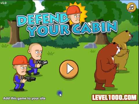 Defend Your Cabin (Full Game) - YouTube