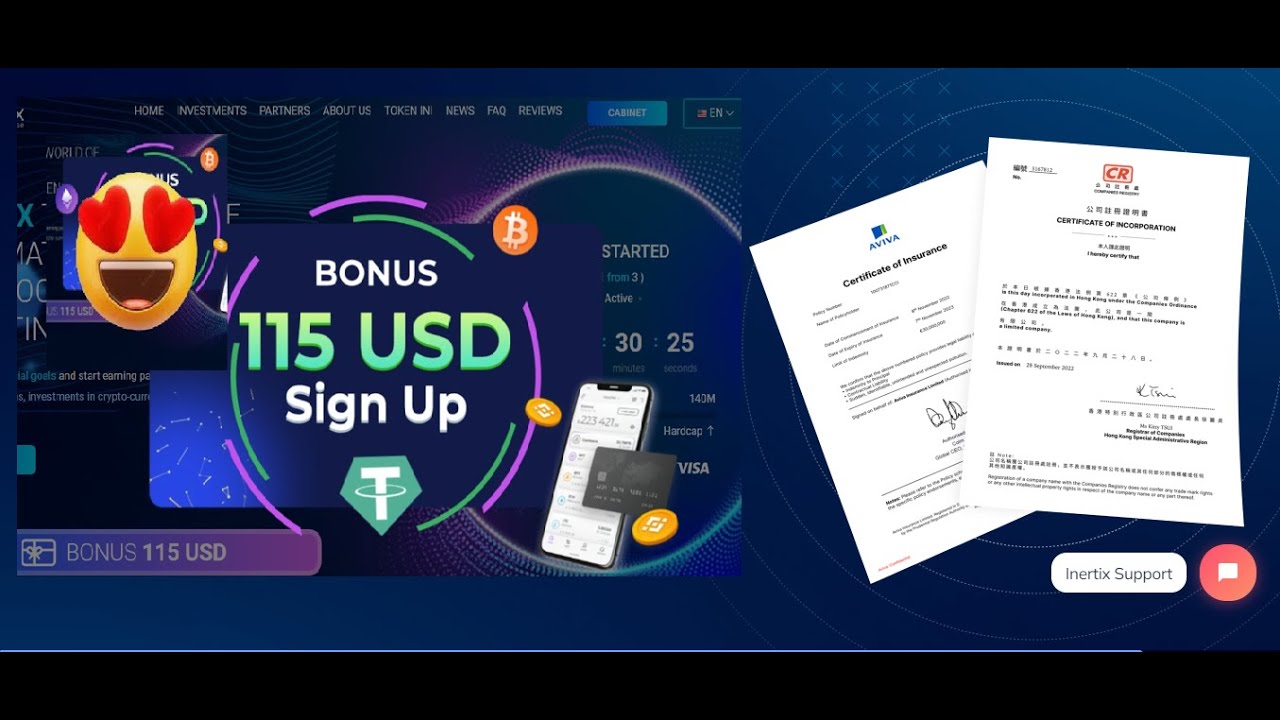 TOKEN INI - 0S BÔNUS CONTINUAM NA INERTIX!🤑 - YouTube