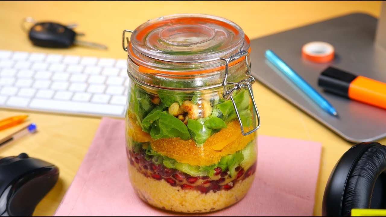 Couscous Salad To Go – Portable & Yummy - YouTube