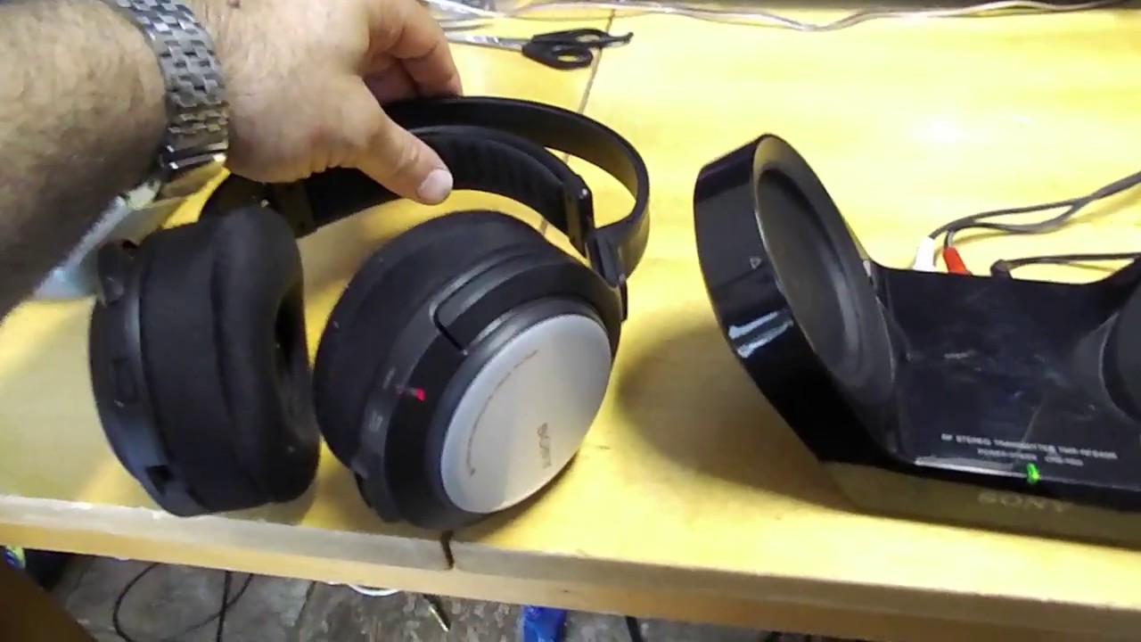 SONY MDS RF840R WIRELESS FEJHALGATÓ ÚJSZERŰ HIBÁTLAN ...