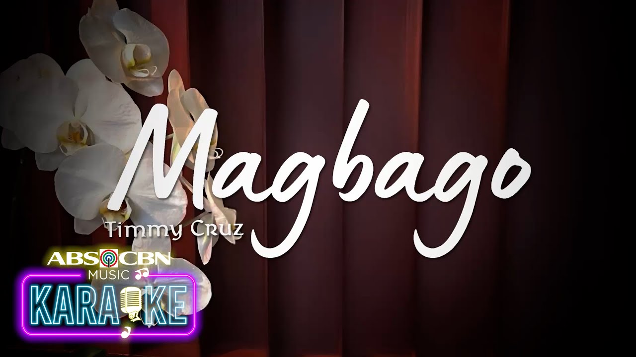 Timmy Cruz - 'Magbago' Official Karaoke Video - YouTube