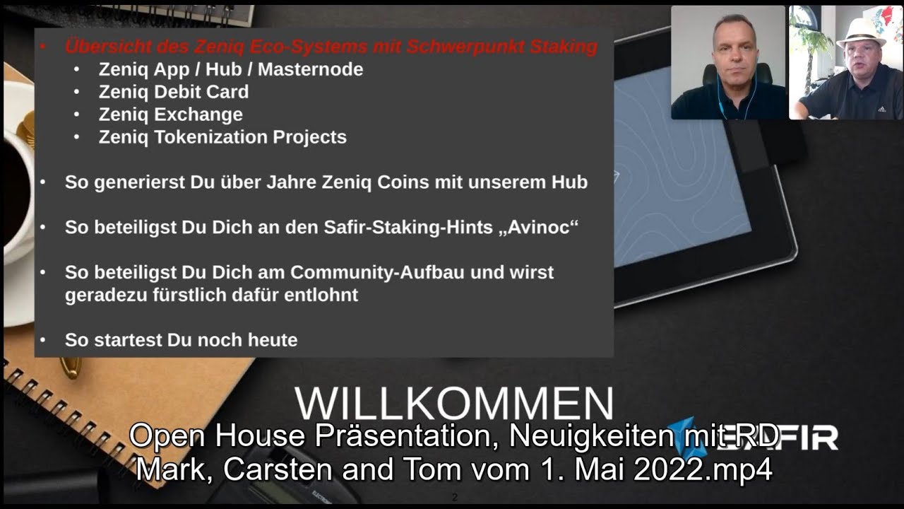 Open House Präsentation, Neuigkeiten mit RD Mark, Carsten and Tom vom 1 ...