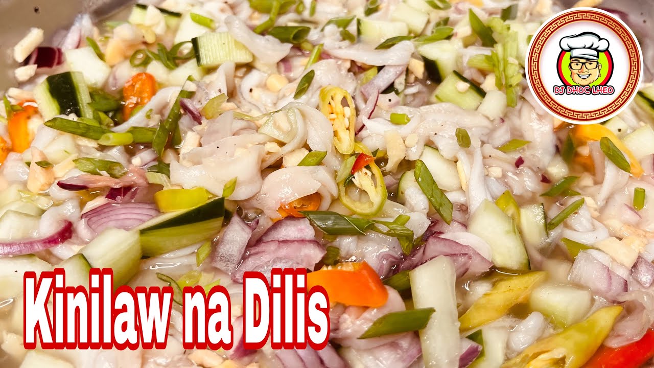 KINILAW NA DILIS RECIPE | KINILAW NA ISDA - YouTube