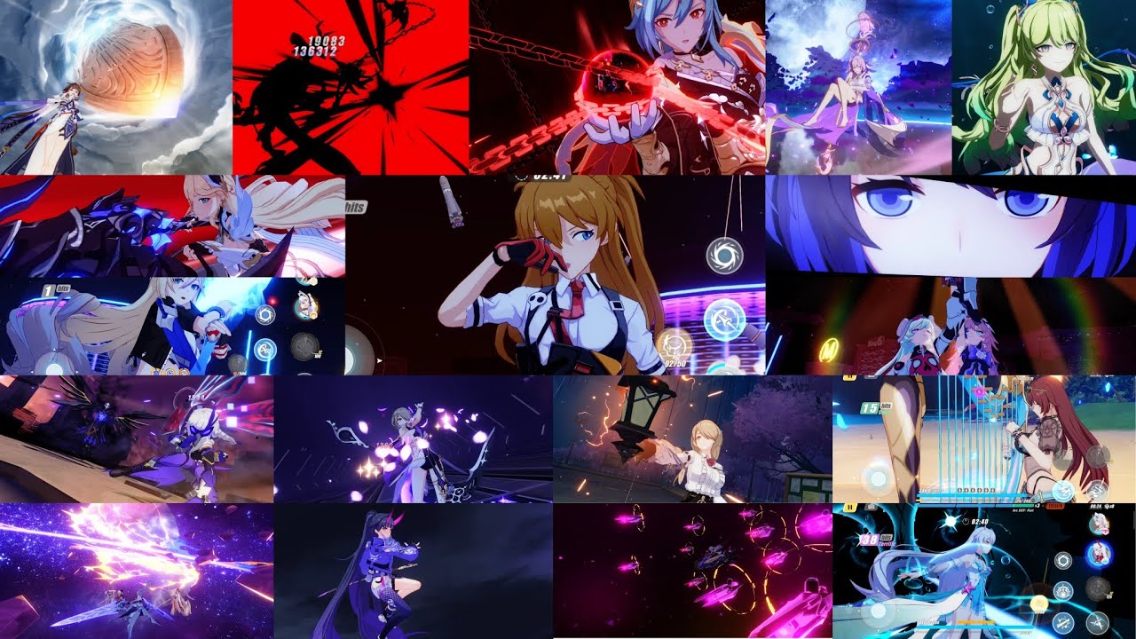 Ultimate Animation of All Honkai Characters so Far! (Completion ...