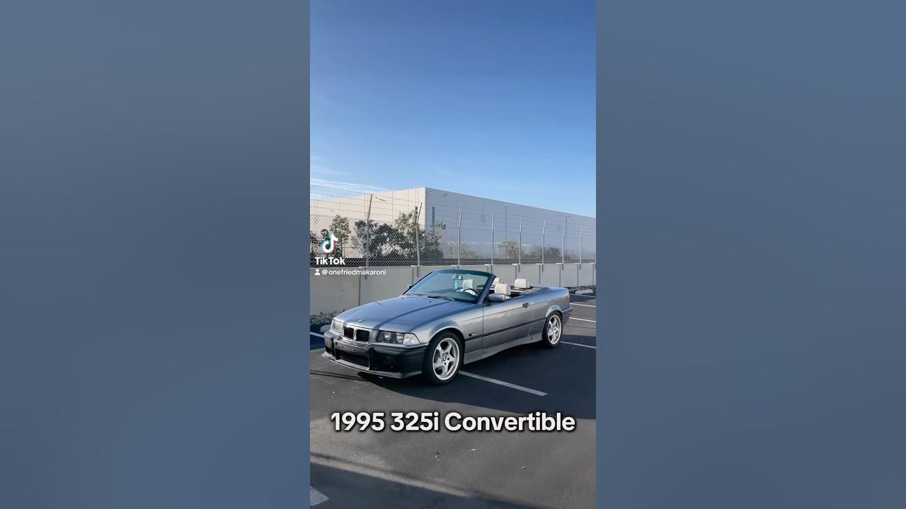 My beautiful 1995 E36 325i convertible with a 5 speed manual transmission #bmw #e36 #projectcar ...