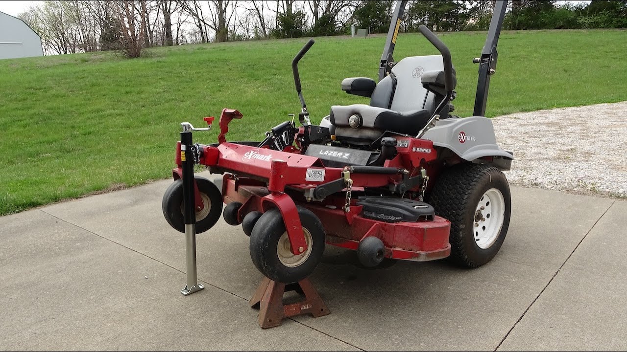 eXmark Jack Mount Kit Installation - YouTube